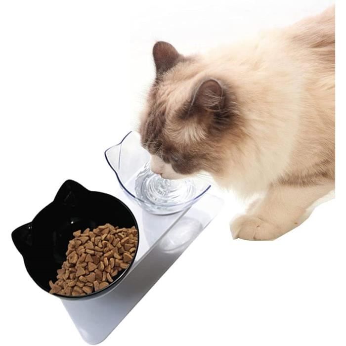 Gamelles Bol Pour Chat Et Petit Chien En Base Antidérapant, Bol Double ...