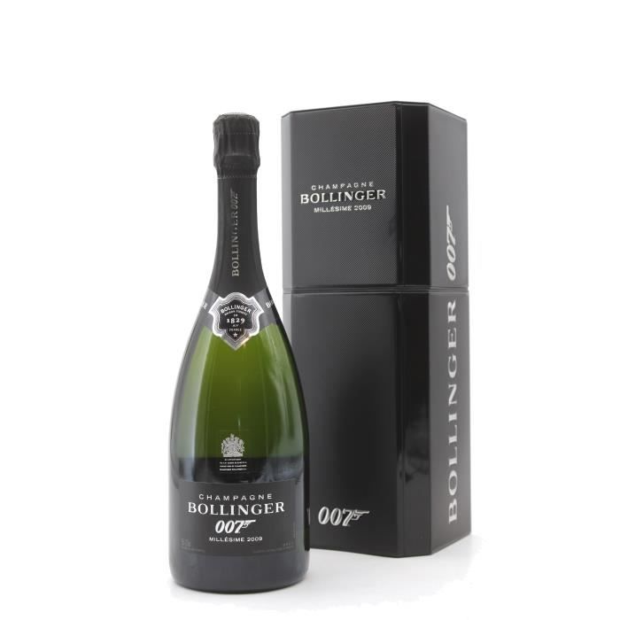 Champagne Bollinger Brut James Bond 007 Spectre 2009 - 75cl - La cave ...
