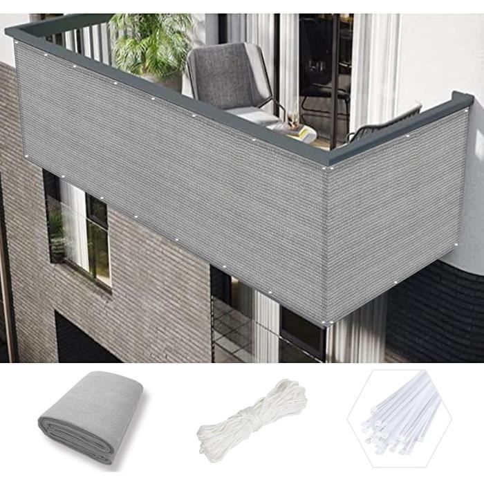 Brise Vue Pare-Vue 65 X 200 Cm Brise Vent Terrasse, Brise-Vue Balcon ...
