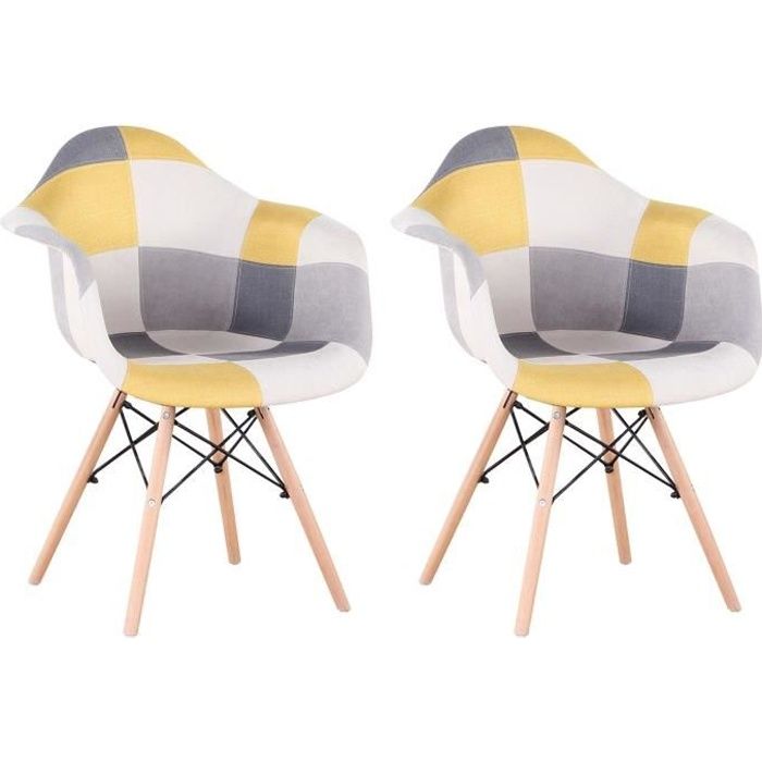 Chaise patchwork pas cher - Le Mobilier