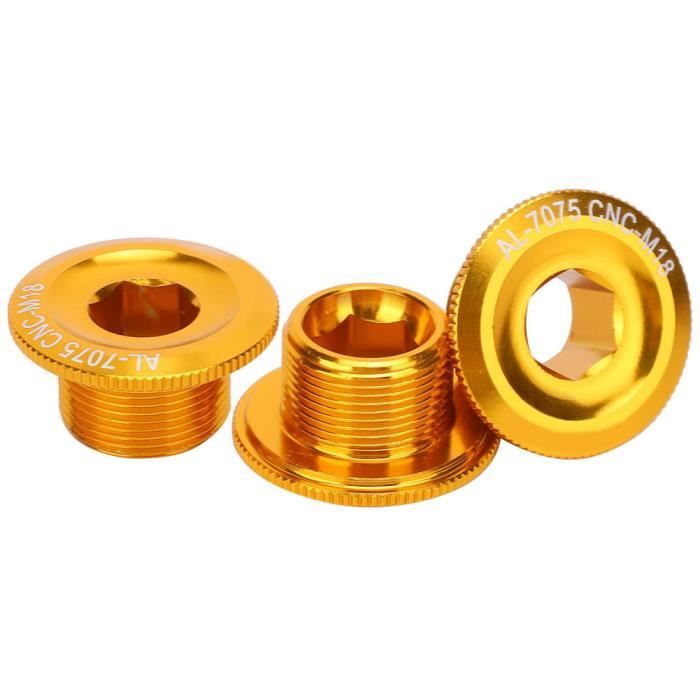 Couvercle de manivelle de vélo, capuchon de manivelle de cyclisme, vis ...