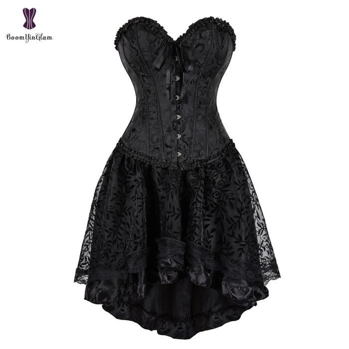 Robe corset trempée Steampunk,bustier rétro,costume vintage,burlesque ...