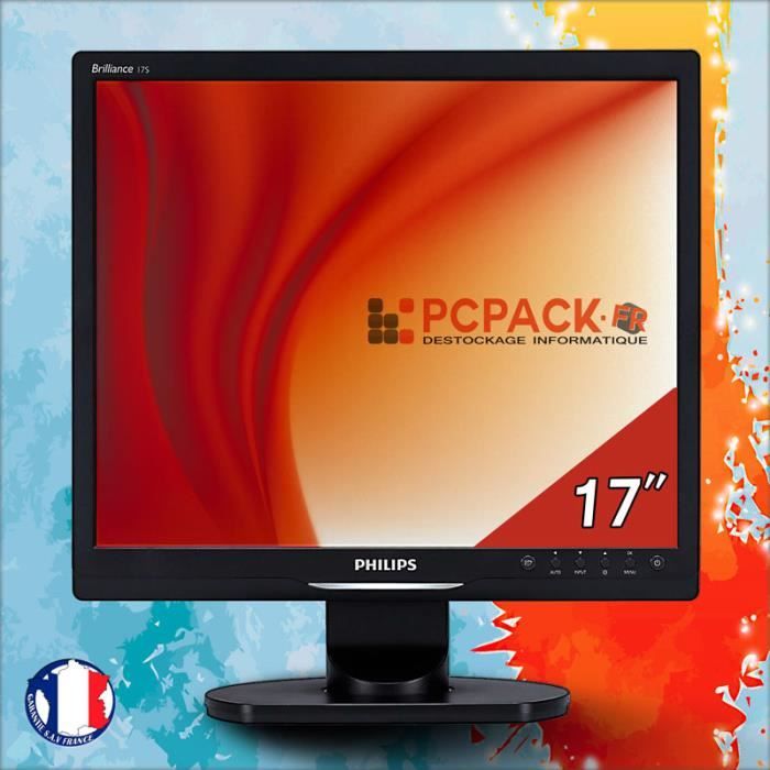 Ecran plat PHILIPS LCD 17’’ - Cdiscount Informatique