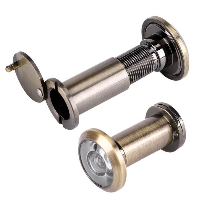 Qiilu judas de porte à 200 degrés Judas de porte à grand angle de de ...