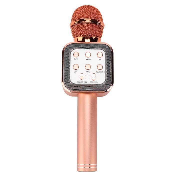 RHO- haut-parleur portatif Microphone sans fil Haut-parleur micro ...