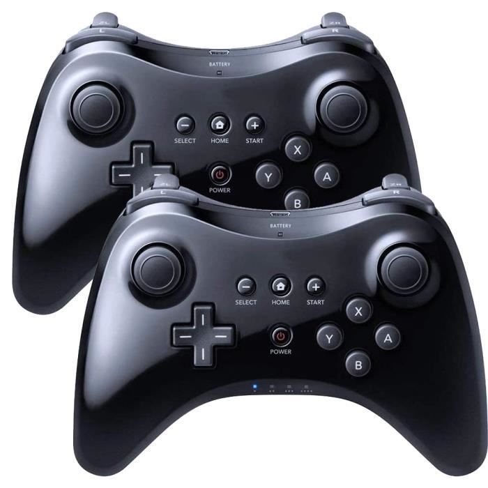 Manette sans fil double analogique pour console Nintendo Wii U ...