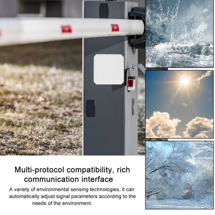 Lecteur de carte RFID - VBESTLIFE - R16-7DB - Étanche IP65 - Longue ...