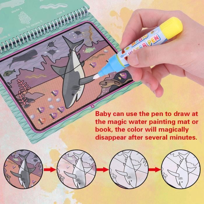 ZJCHAO stylo à colorier pour bébé 2pcs / Set Bébé Stylos De Coloriage À ...