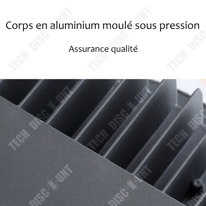 Projecteur LED - TECH DISCOUNT - 6W - IP65 - Extérieur - Multicolore ...