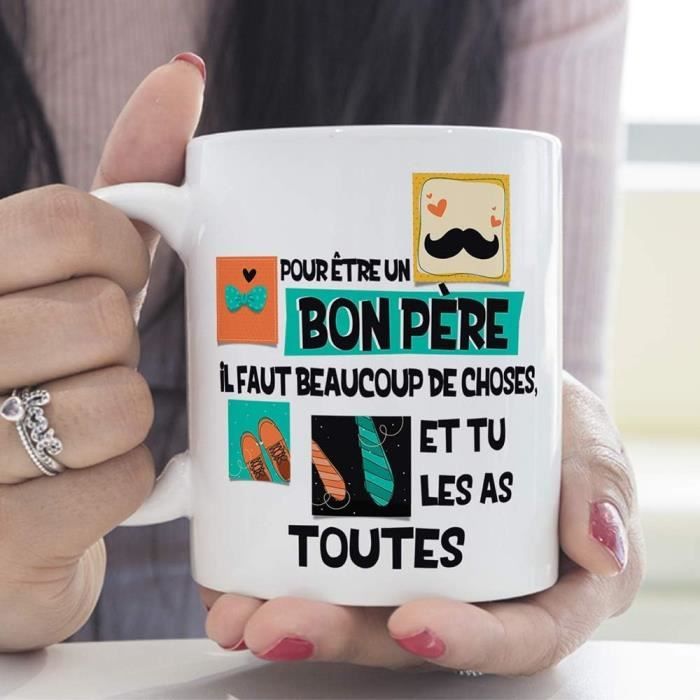 Papa Tasse-Mug - Pour Être Un Bon Père - Tasse Originale-Idee Fête Des ...