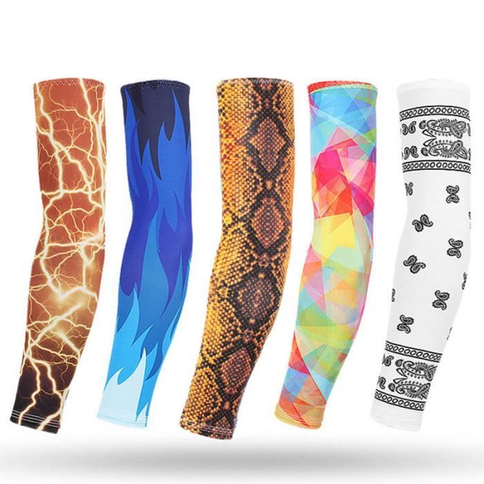 Compression bras,Manchons de bras respirants,Protection UV,manchettes ...
