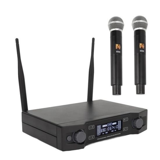 Set micro sans fil pour animation , chant & scène Cyanshop - Cdiscount ...