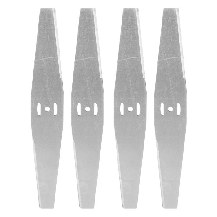 Lames de tondeuse à gazon électrique en acier inoxydable, ensemble de remplacement de lames de ...