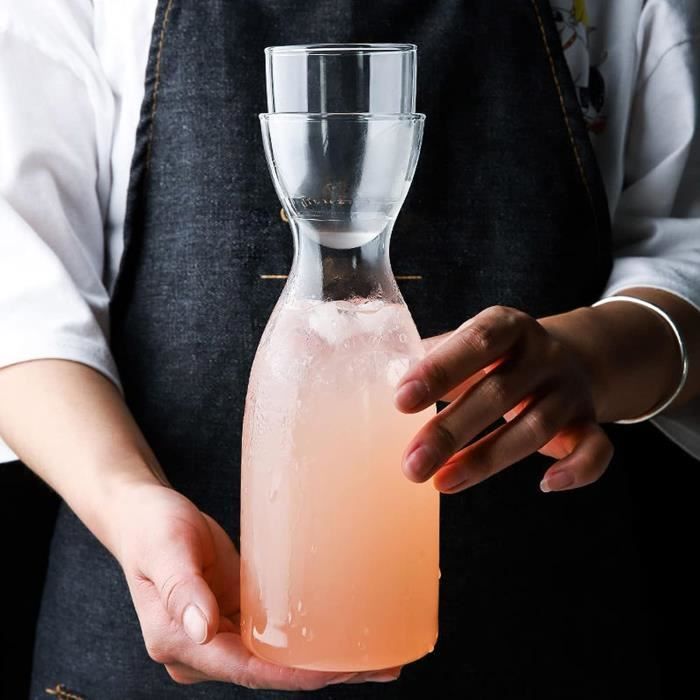 Carafe À Eau De Chevet Et Verre De 591 Ml - Carafe À Eau En Cristal ...