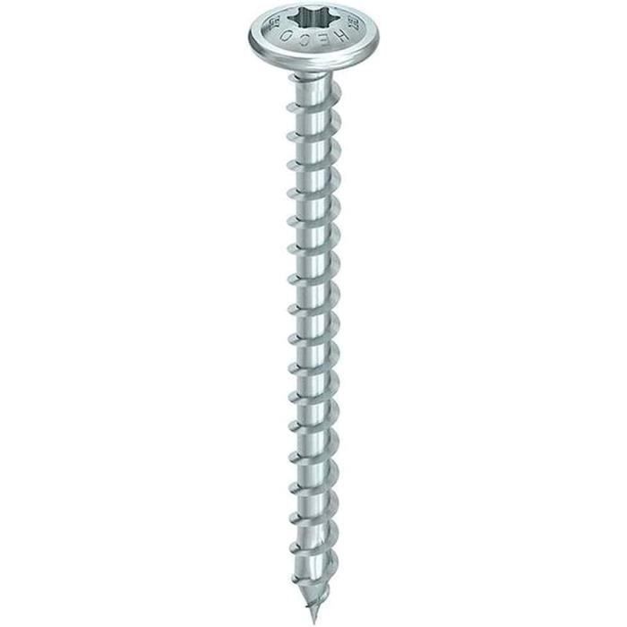 Vis Heco-topix-plus Ø6x100mm Tête Ronde Large Filetage Partiel T30 ...
