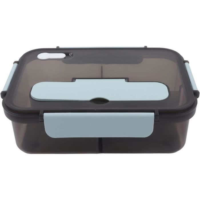 Lunch Box, 3 Compartiments Complete Couverts Bento Box 1500 Ml For ...