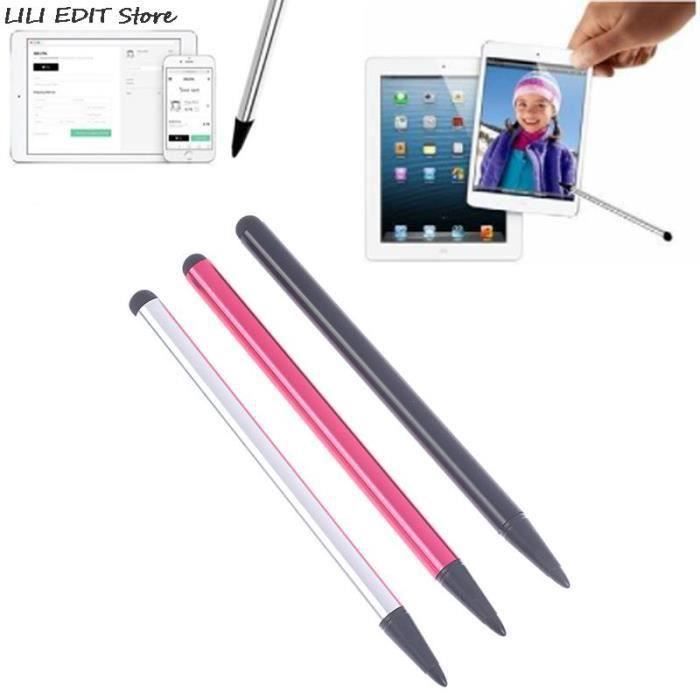 Stylets,Stylo capacitif léger pour écran tactile,3 pièces,115mm,stylet pour tablette,téléphone ...