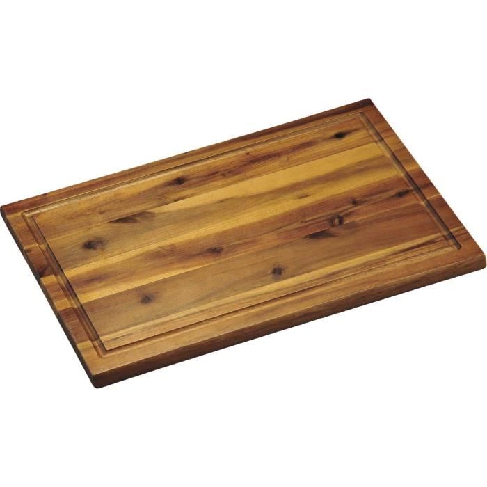 28181 Planche À Découper Acacia Brun 40 X 26 X 1,5 Cm[u21] - Cdiscount ...