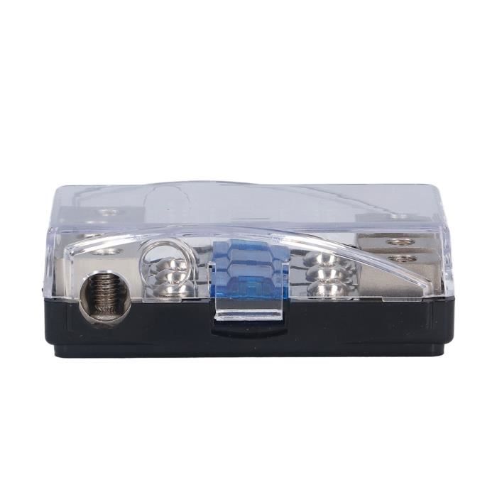 Garosa Boîte à fusibles audio Boîtes à Fusibles Antipoussière 60A ANL ...