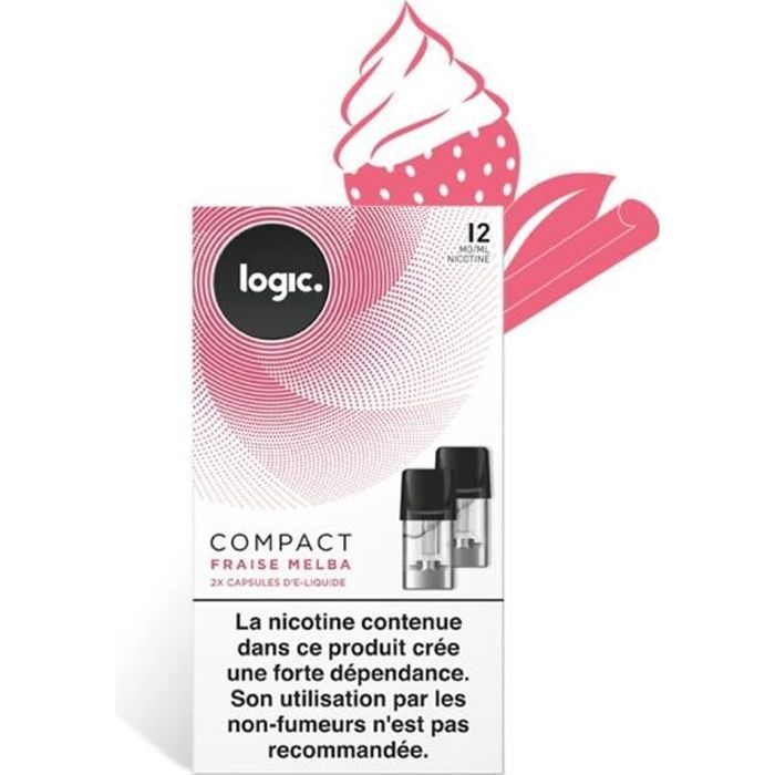 Cigarette electronique logic compact - Achat / Vente pas cher