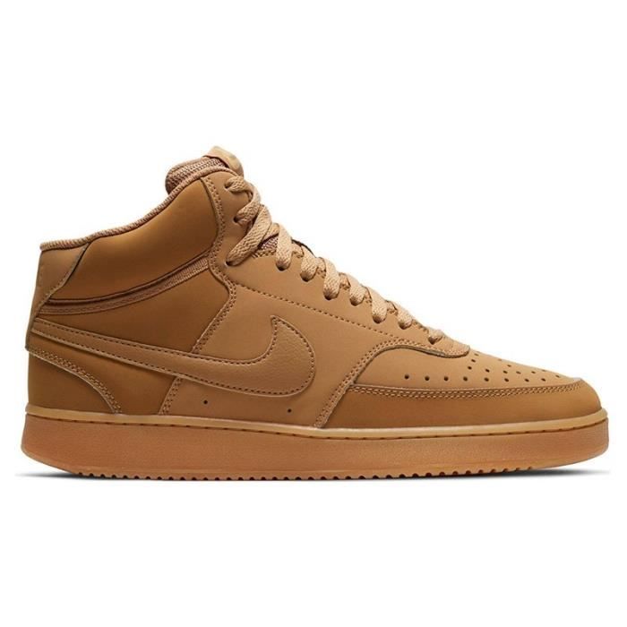NIKE COURT VISION MID Marron - Cdiscount Chaussures