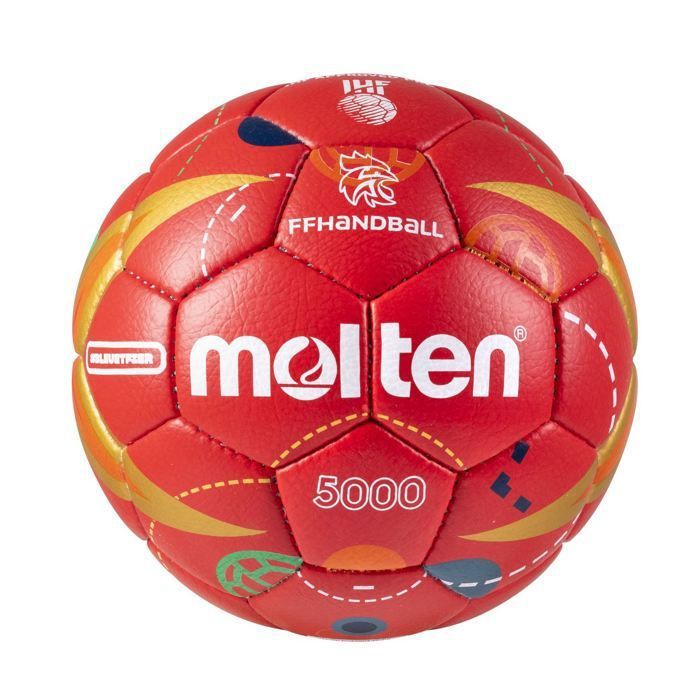 Ballon de hand Molten FFHB COMPET HX5001 T2 Taille 2 - Cdiscount Sport