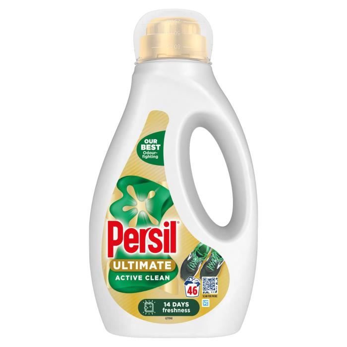 Persil Ultimate Liquid Detergent Active Clean Stain Removal 46 Washes ...