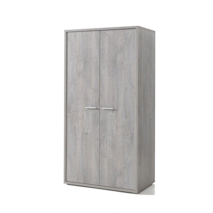 Armoire robuste pour chambre d'enfant 2 portes collection MATHEO ...