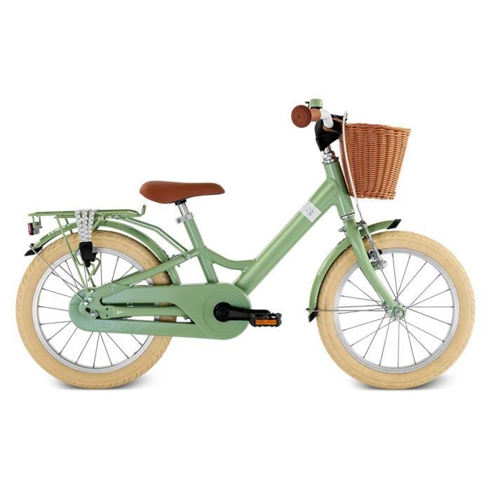 Vélo Enfant - PUKY - Youke Classic 16 - Rétro Vert - Freins avant et ...