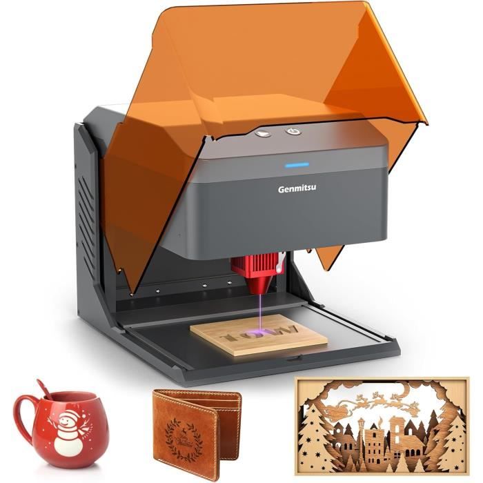 Graveur laser Kiosk 10W,machine de gravure laser légère et portable ...