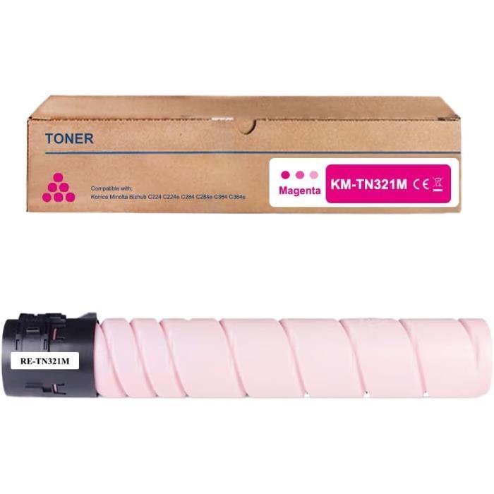 Toner A33K350 Compatible Avec Konica Minolta Tn321M Toner Konica ...