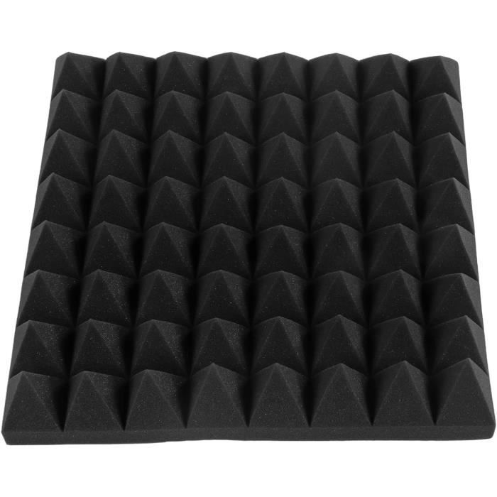Mousse insonorisante, panneau de mousse acoustique facile à installer ...