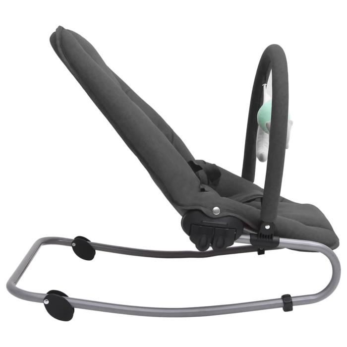 Transat pour bébé - YOSOO - DX00058 - Anthracite - Acier - Barre à ...