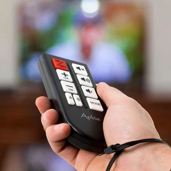 Aplos Télécommande Simplifiée Tv Universelle 8 Touches Programmables ...