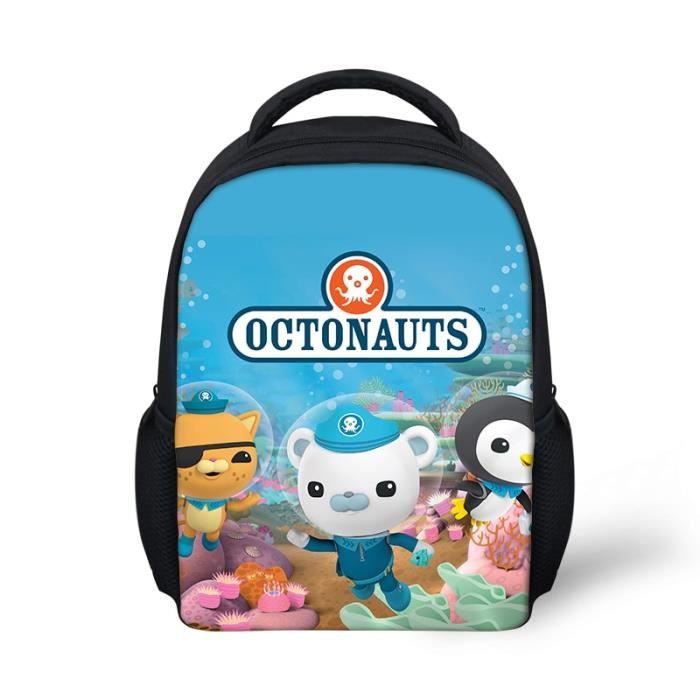 HaoYun Kindergarten Kids Backpack The Octonauts Pattern Babies School ...