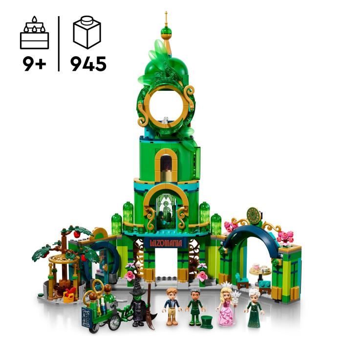 LEGO® Wicked 75684 Bienvenue à Emerald City - Jouet à Collectionner ...