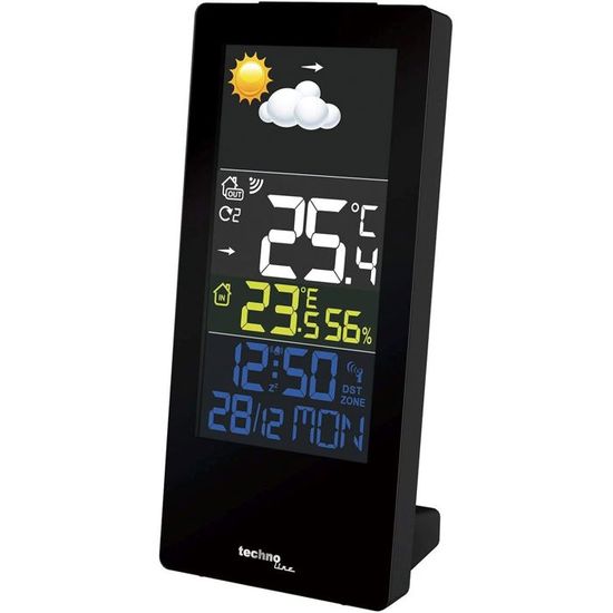 Technoline WS 6446 Weather Station with Colour Display, Indoor ...