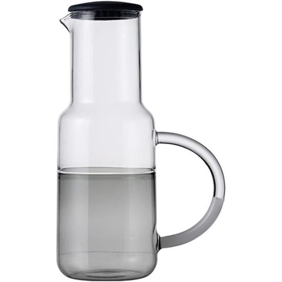 Carafe Eau 46.6 Oz Pichet Créatif Avec Poignée Anti-Échappée High ...