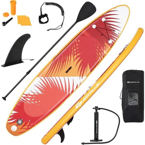 Planche de Stand Up Paddle Board Gonflable Adulte 335x76x15CM, Sup ...
