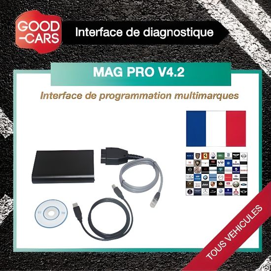 Interface MAG PRO V4.2 - ECU FLASH CHIP TUNING - MPPS GALLETTO BDM KESS ...
