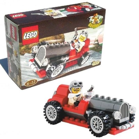 LEGO® Adventurers, La voiture chenille de l’île (5920) - Cdiscount Jeux ...