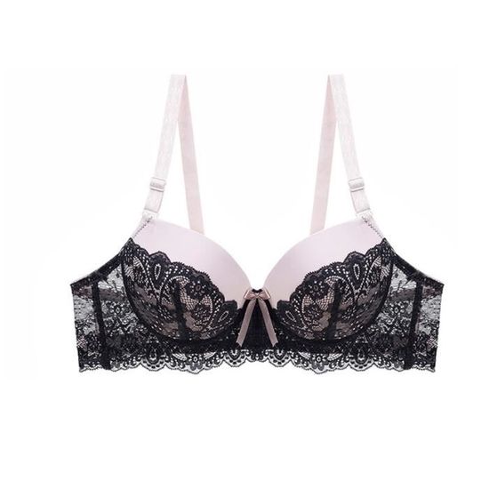 Soutien-gorge,Soutien-gorge push up en dentelle pour femmes,lingerie ...