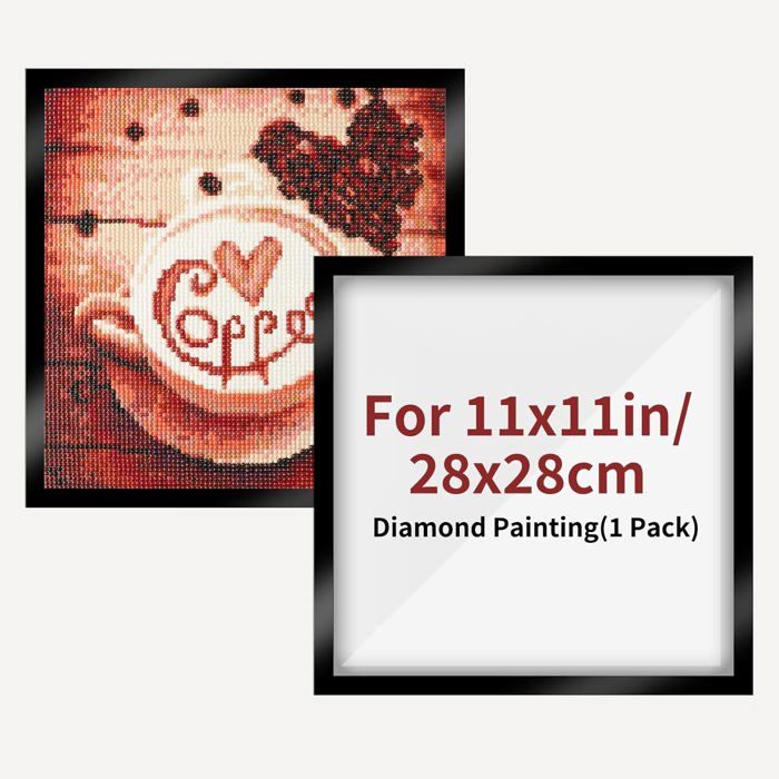 Diamond Painting Frame,Cadre photo diamant magnétique HD Cadre photo ...