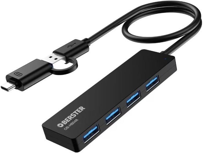 Hub USB C, 4 Ports, pour iMac Pro, Xbox, PS4, Dell, Ordinateur Portable ...