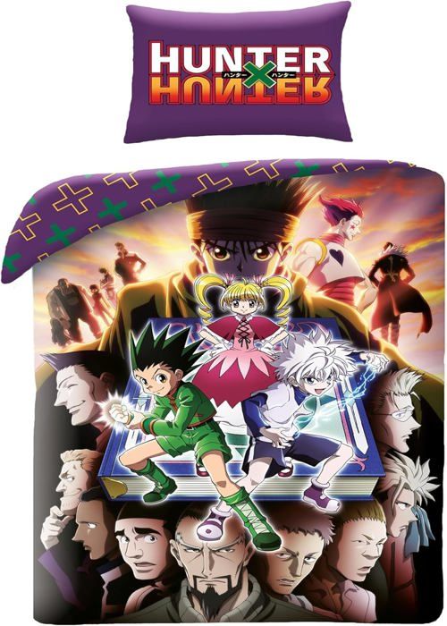 Parure de lit - Hunter x Hunter - Housse de couette réversible - 140 x ...
