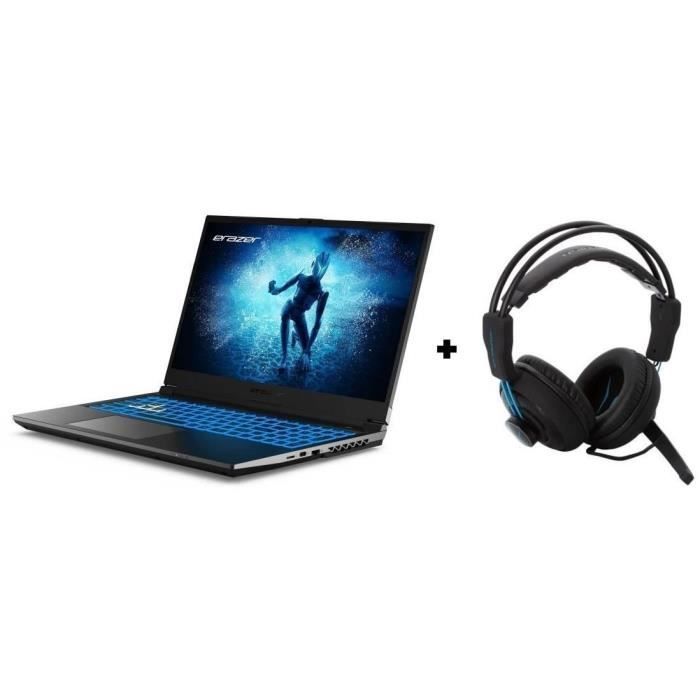 PC Portable Gamer ERAZER - Deputy P60i - Sans Windows - 15,6" FHD 144 ...