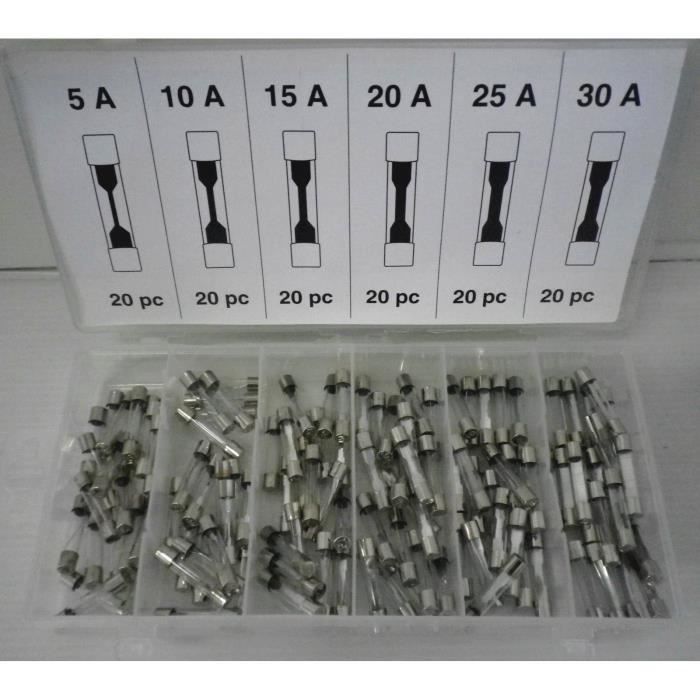 Assortiment 120 fusibles verre Ref1043 - Cdiscount Bricolage