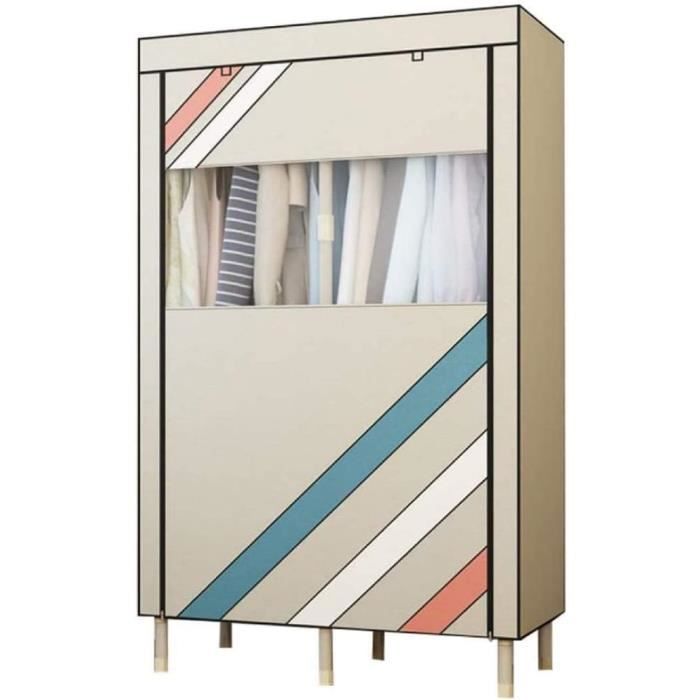 Garde-Robe Armoire Penderie Grande Armoire Portable améliorée et ...