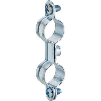 Collier Double de Fixation x25 pour Tube Plomberie Ø12 NOYON ...