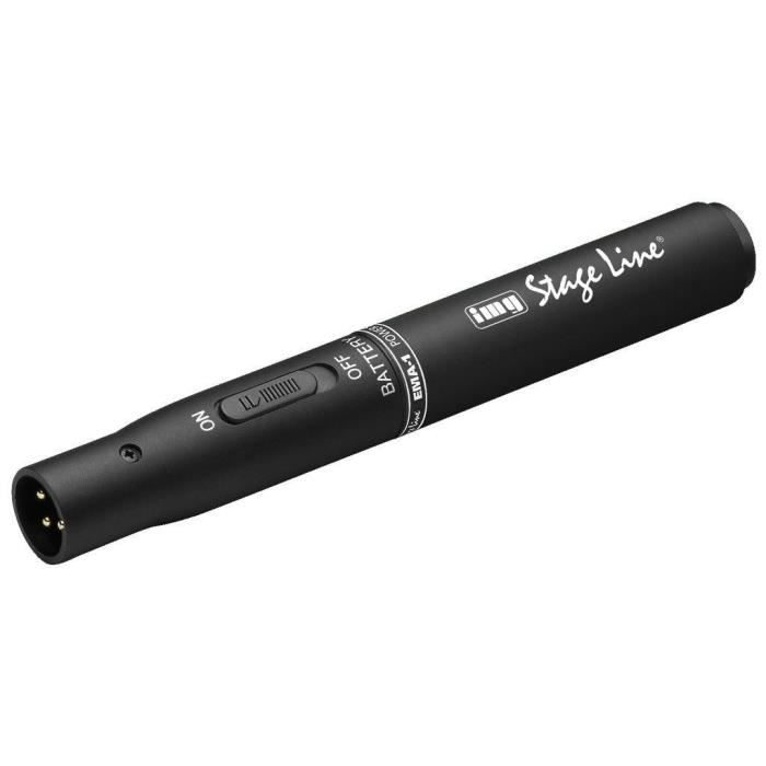 ALIMENTATION PHANTOM FANTOME MINI XLR POUR MICRO MICROPHONE ELECTRET ...